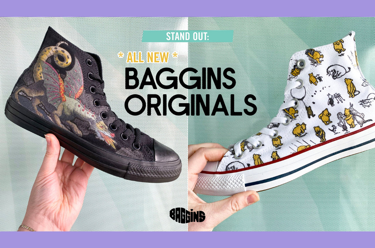 Stand out: All New Baggins Original Designs – Baggins Shoes