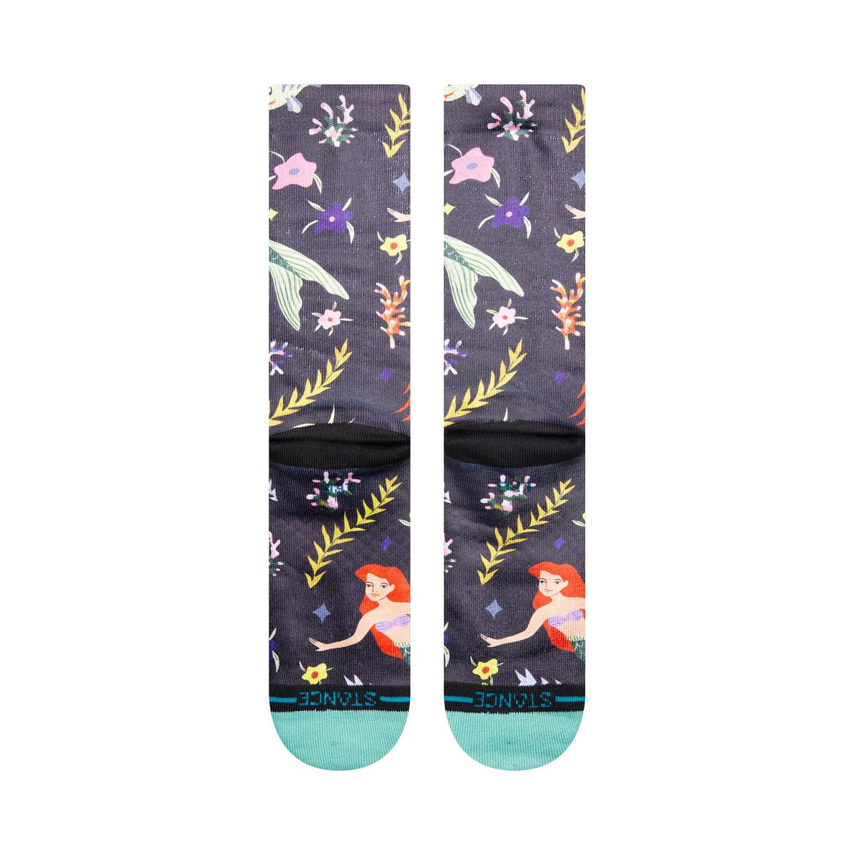 Stance Socks Kids Disney Ariel By Estee Teal – Baggins Shoes