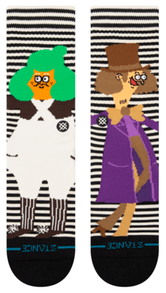 Stance Socks Unisex Willy Wonka Oompa Loompa – Baggins Shoes