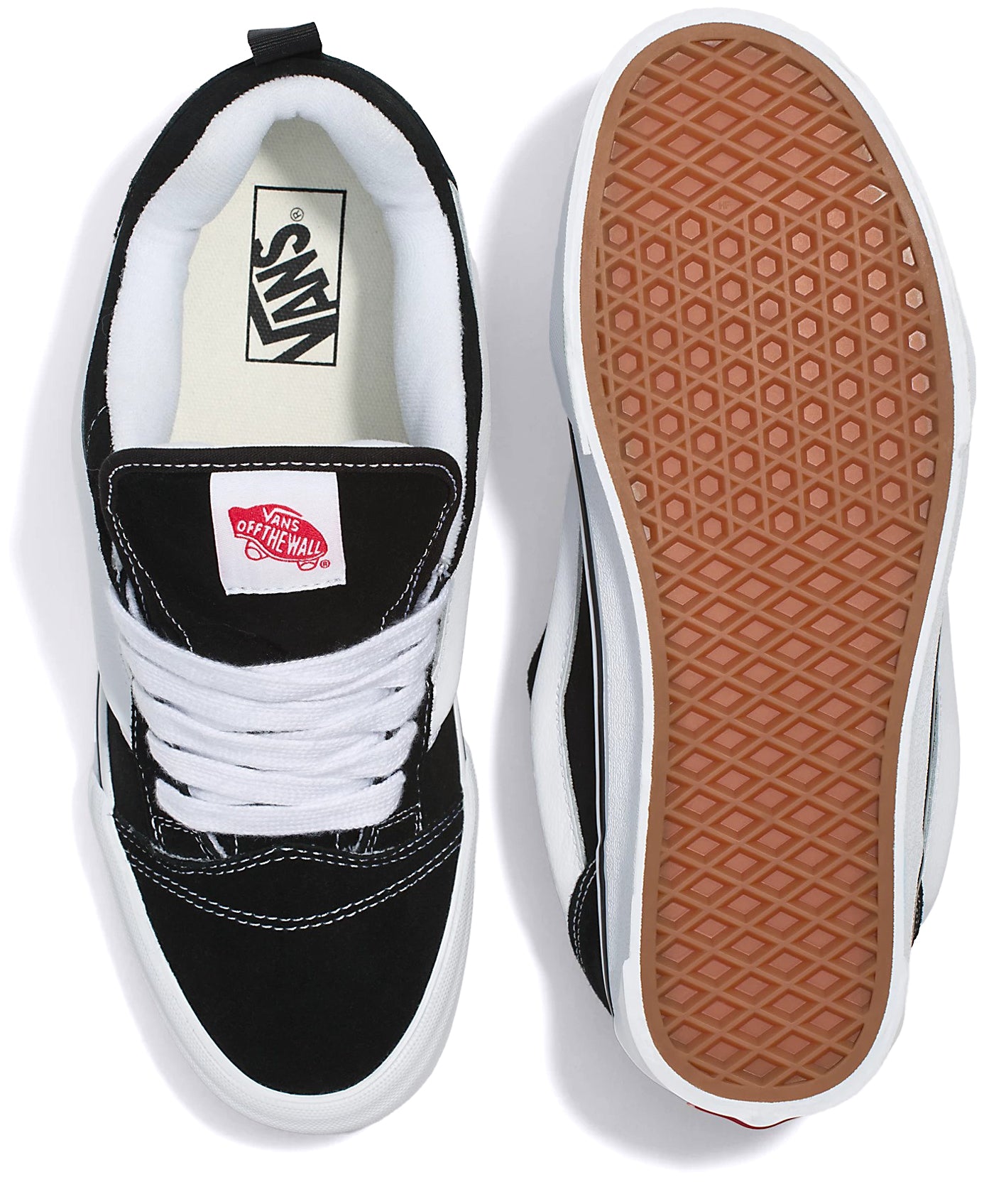Vans Knu Skool Black/True White – Baggins Shoes