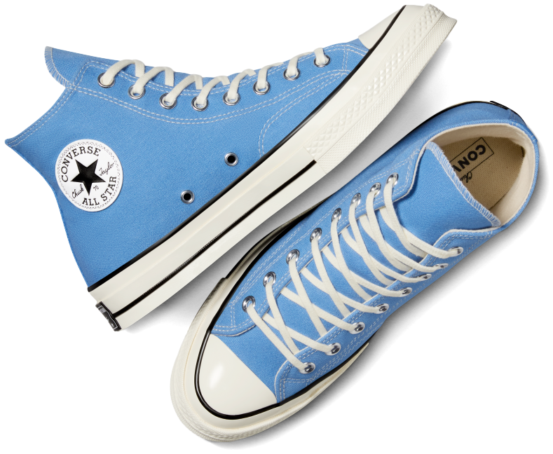 Converse Chuck Taylor All Star 1970s Hi Top Open Sky/Egret/Black ...