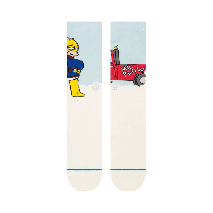 Stance Socks Unisex The Simpsons Mr. Plow Light Blue – Baggins Shoes