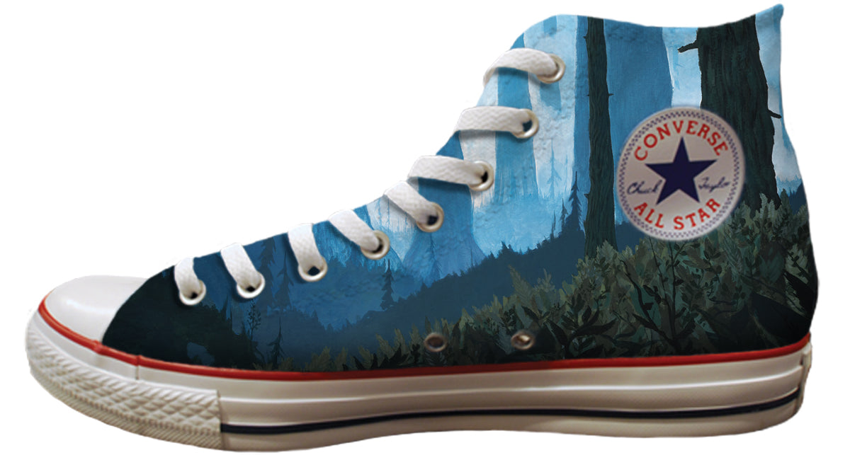 Baggins Original Hi Top Joshua Harms Morning Mist – Baggins Shoes
